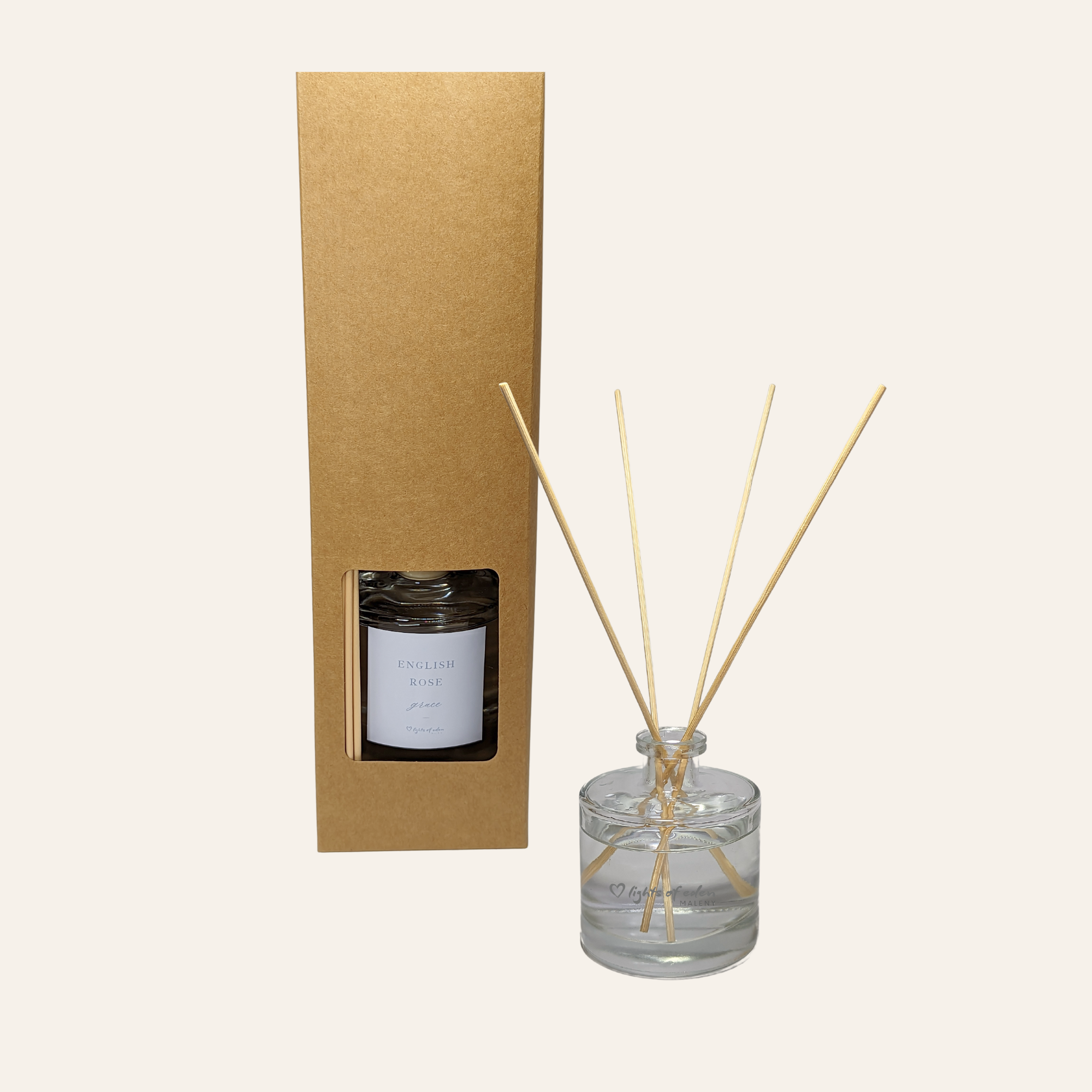 English Rose Reed Diffuser | Lights of Eden