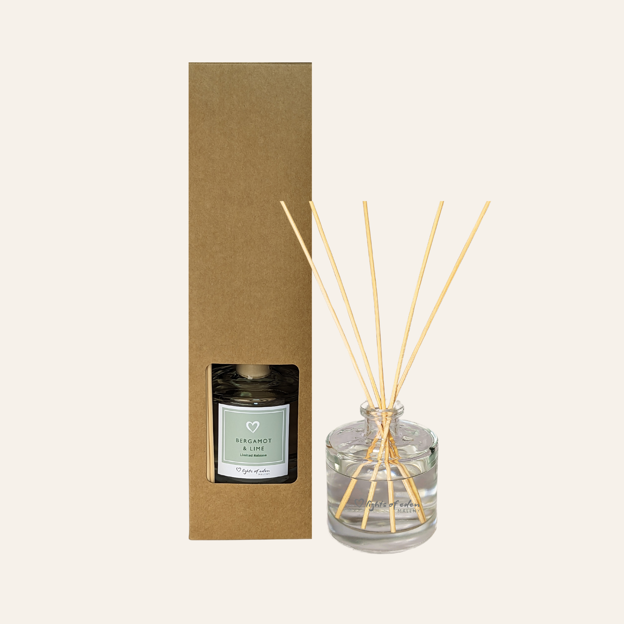 Bergamot & Lime Reed Diffuser | Lights of Eden